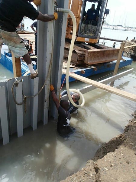 CMS Inshore Piling